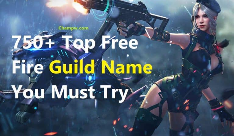 750+ Stylish Free Fire Guild Name You Must Try » CHAMPW