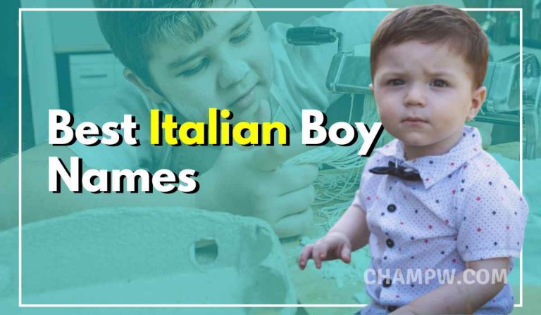 200+ Best Italian Boy Names Ideas [ With Meaning ]
