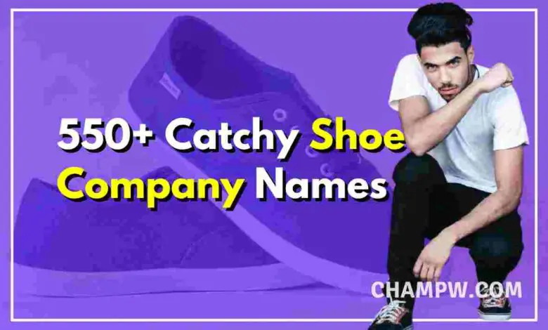550+ Cool Shoe Company Names Ideas For Shoe Business