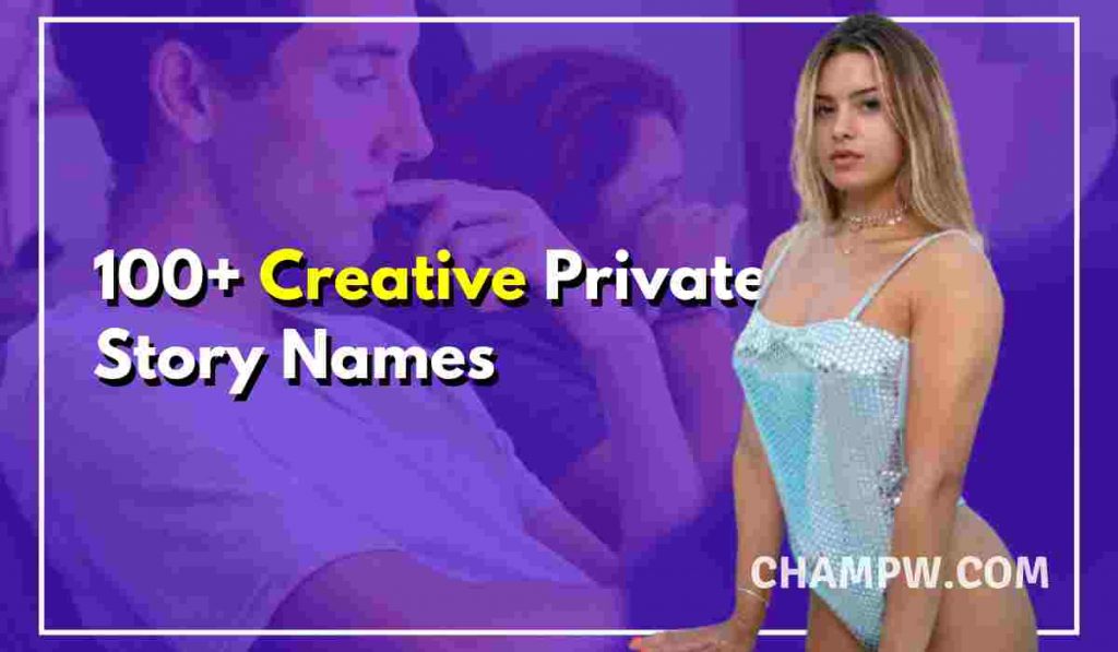 100+ Fresh Creative Private Story Names You Must Try
