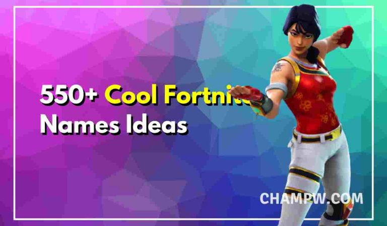 550+ Cool Fortnite Names Ideas Which Are Not Taken