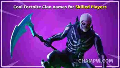450+ Cool Fortnite Clan Names That Are Not Taken
