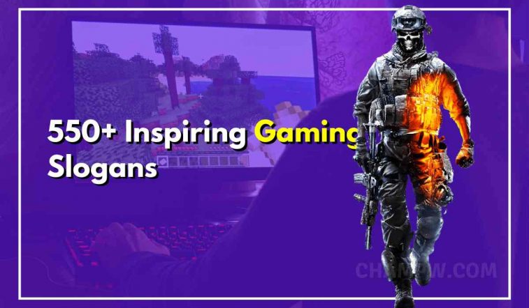 550+ Inspiring Gaming Slogans And Tagline 2025