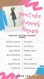 1500+ Best Youtube Channel Names | Funny, Cool, Cute