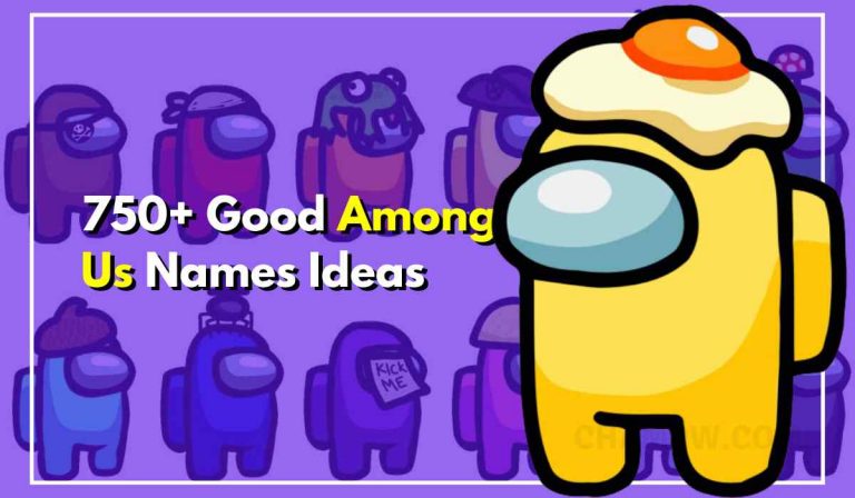 750+ Good Among Us Names That Are Cool And Funny