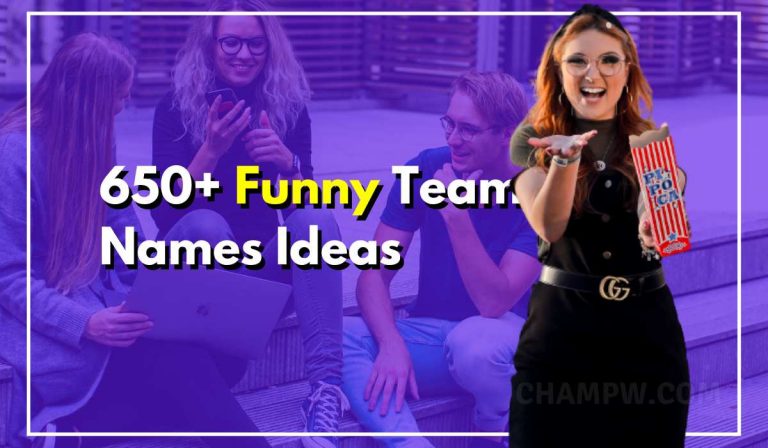 The Ultimate Funny Team Names Checklist In 2025