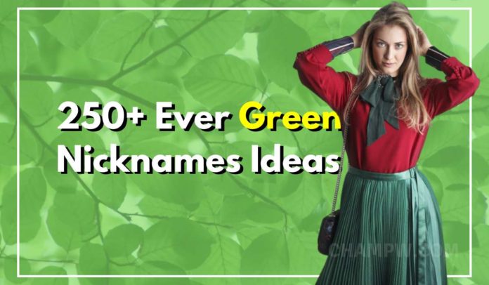 250+ Cool Green Nicknames, Green Team Names & More