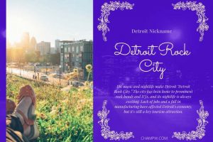 18 Famous Nicknames For Detroit City That You'll Love