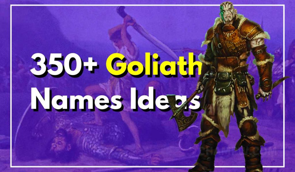 350+ Goliath Names: A Unique Name For Your Business