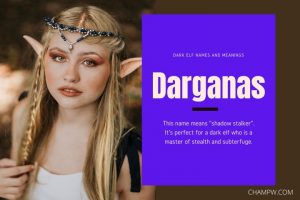 550+ Dark Elf Names With Meanings & Origins