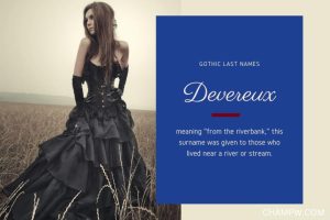 250+ Gothic Last Names That Are Surprisingly Crazy