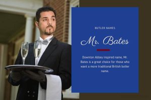 120+ Butler Names That Are Unique & Meaningful