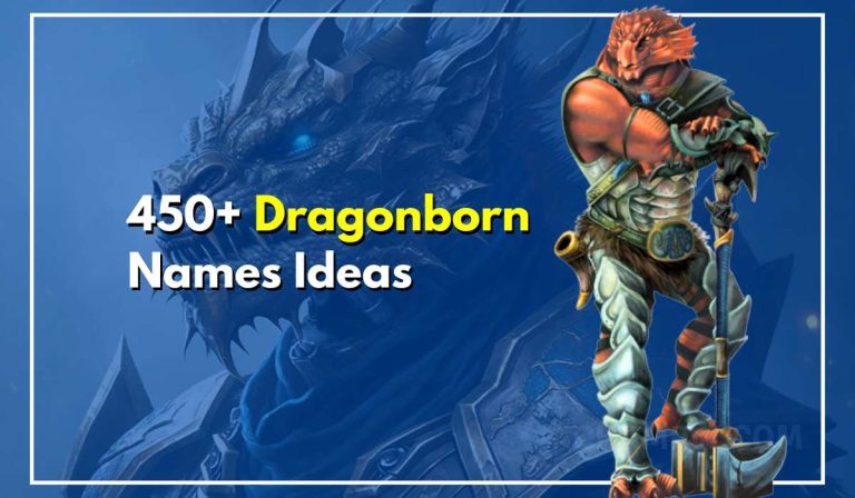 450+ Popular Dragonborn Names For Your RPG Character