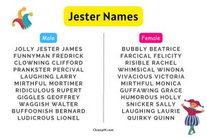 150+ Jester Names For Your Next RPG Campaign
