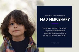 300+ Nicknames For Maddy Or Madison That Are Awsome