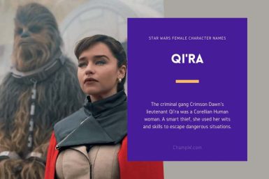 50+ Star Wars Female Character Names Of All-Time