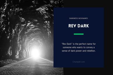 200+ Darkness Nicknames & Stories Behind Darkness Aliases