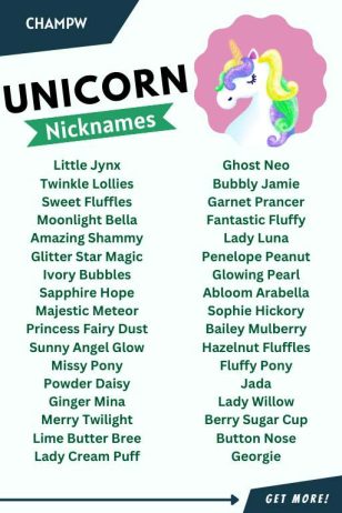 110+ Unicorn Nicknames You Need To Know ASAP