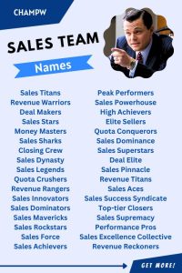 151 Sales Team Names To Skyrocket Your Revenue Instantly