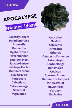 300+ Apocalypse Names Ideas: Survive The Wasteland In Style