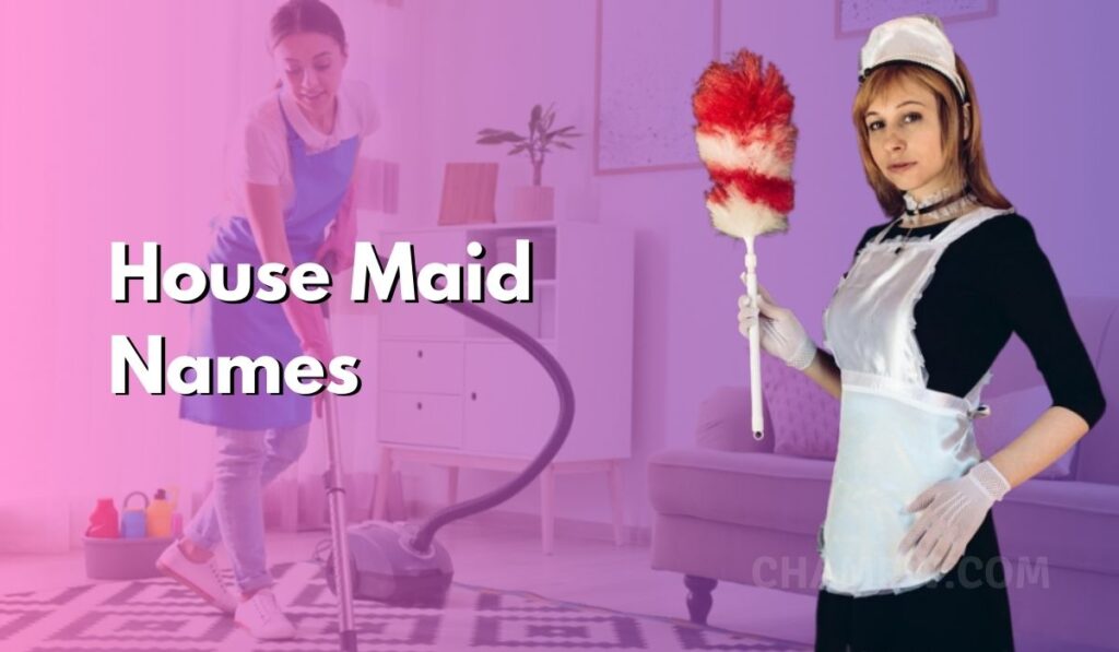 250+ Elegant & Fun House Maid Names List